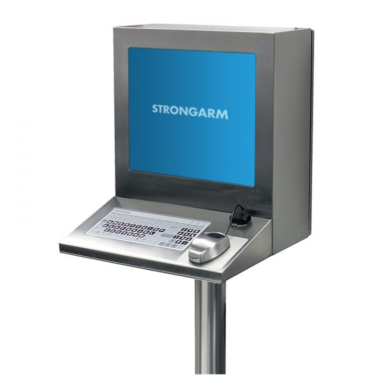Pedestal Station - Strongarm | Industrial Displays, Mounting Arms ...