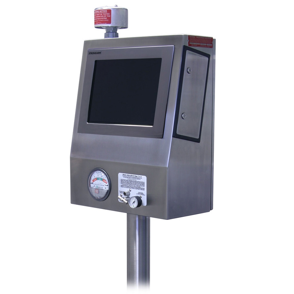 Pedestal Station - Strongarm | Industrial Displays, Mounting Arms ...