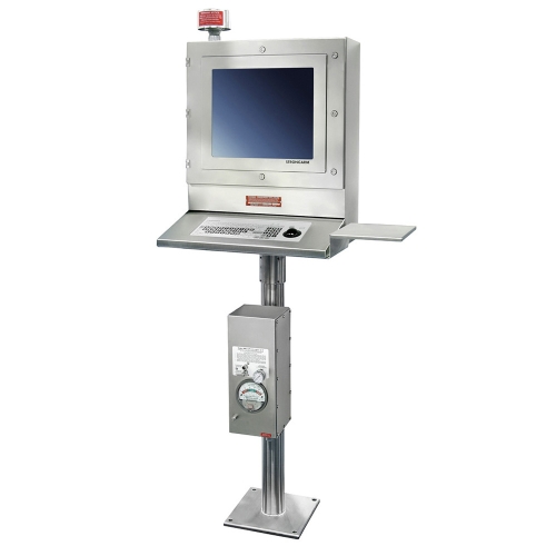 Pedestal Station - Strongarm | Industrial Displays, Mounting Arms ...